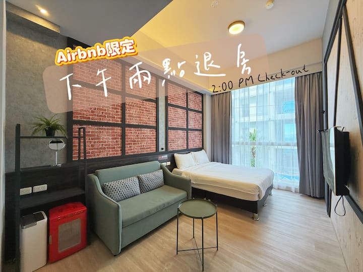 瞌睡蟲的海邊小房｜Airbnb 專屬下午兩點退房 #迎著海風去東大門夜市 - Hualien County