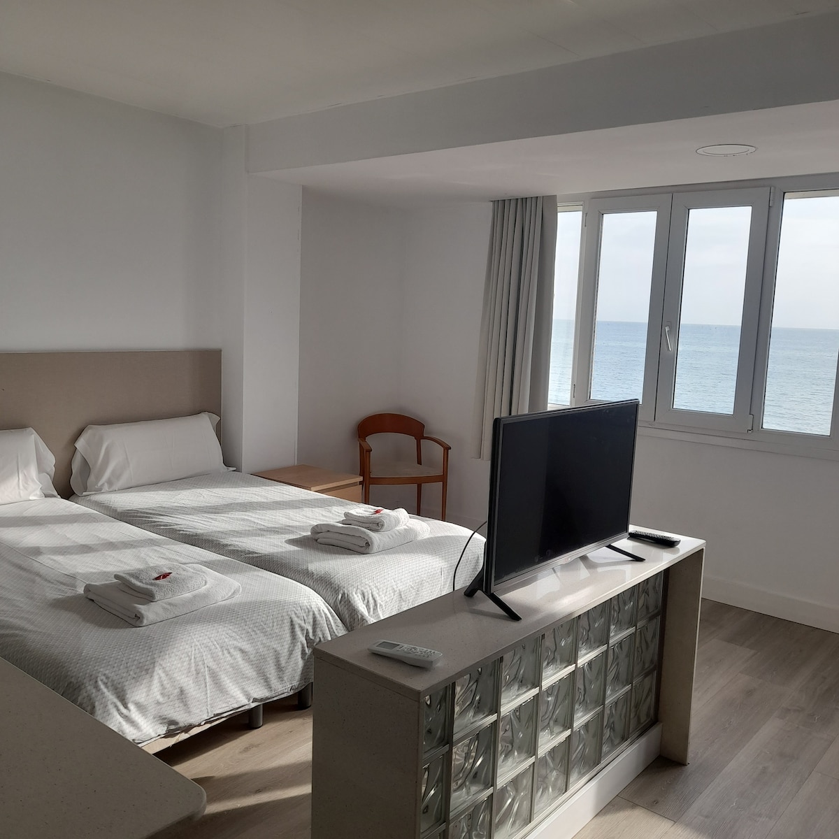 Loft studio with oceanfront view in Torremolinos - Apartments for Rent ...