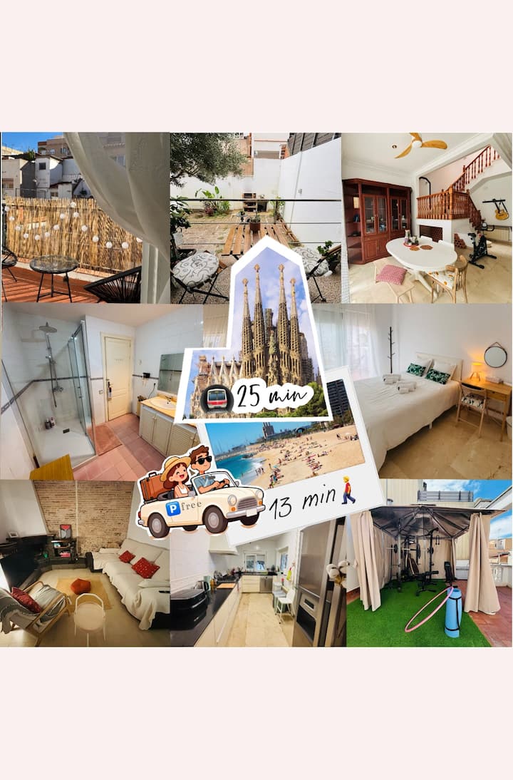 ｛Casa Mei｝double Room With Shared Bathroom - Badalona