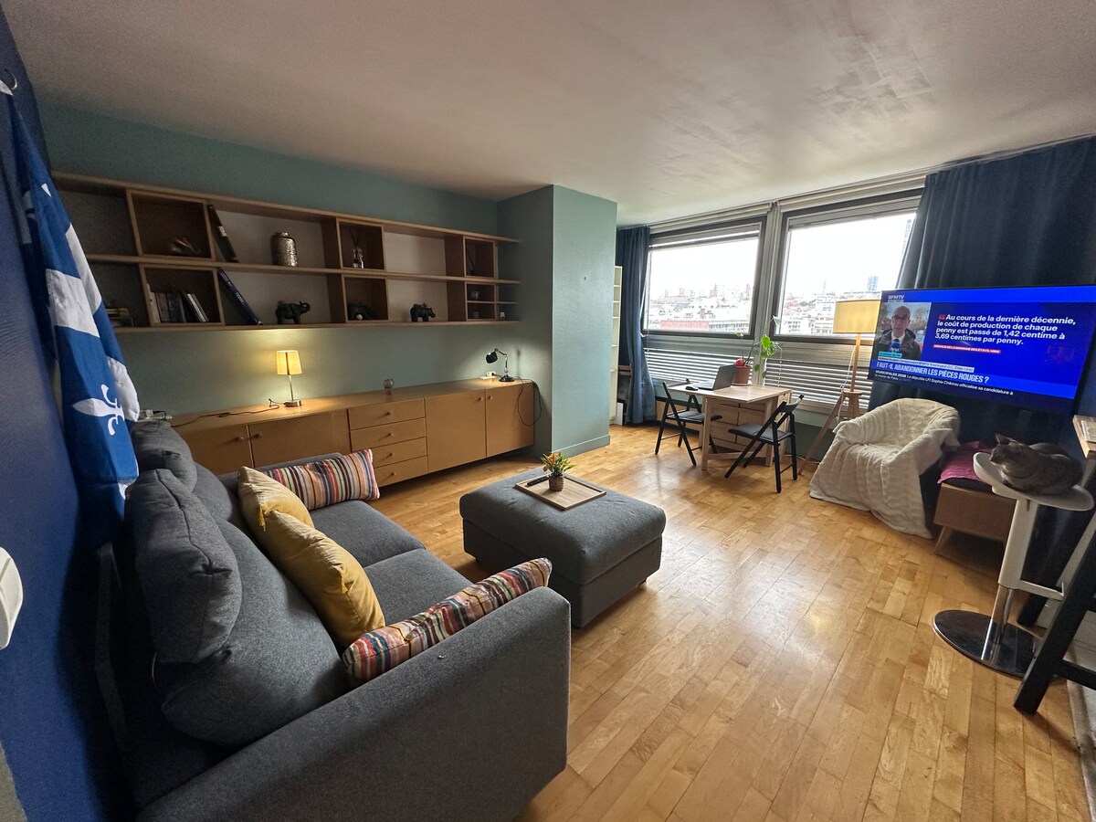 Estudio (38 m2) en Puteaux - París / La Défense - Airbnb