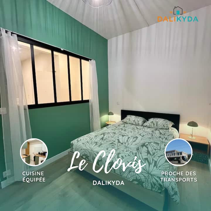 Dalikyda - Le Clovis - Centre- Stationnement Free - Le Havre