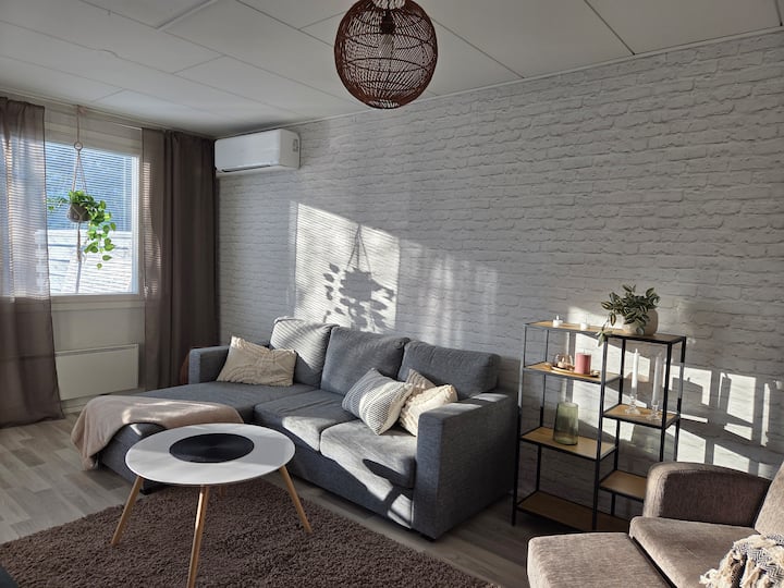 Tilava  Saunallinen Kolmen Makuuhuoneen Asunto - Kokkola