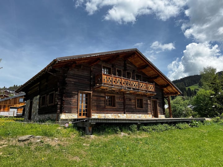 Les Saisies : Luxueux Chalet Face Aux Pistes/esf - Hauteluce