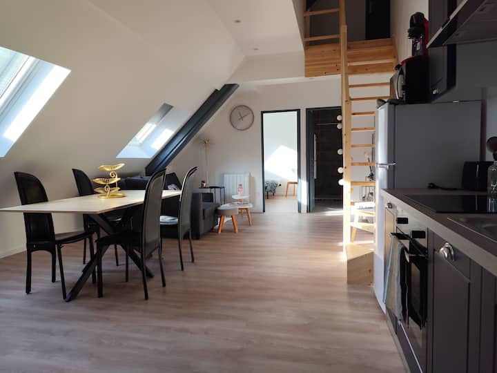 Très Joli F4 70m² Au Pied Du Château Avec Jardin - Rouffach