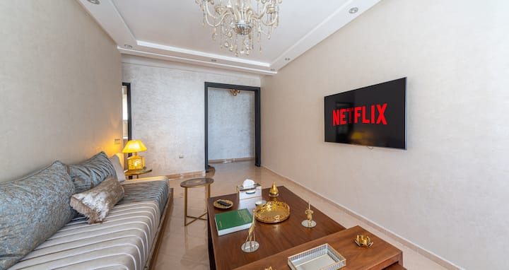 Lumineux & Design – Proche Du Centre-ville. - Tánger