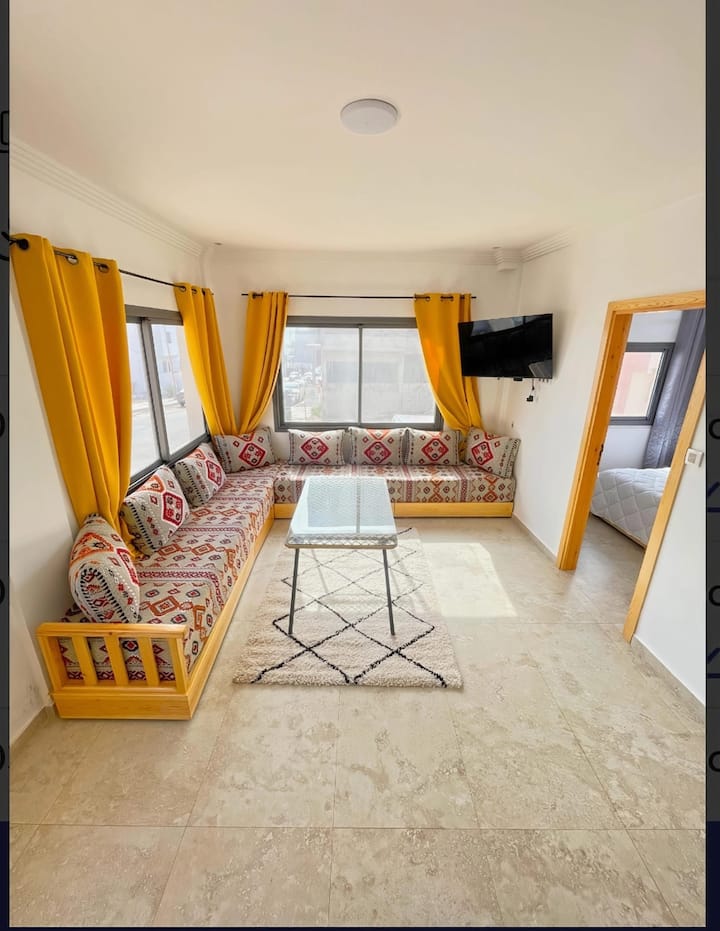 Appartement D’une Chambre Et Salon, Vue Sur Mer - Imsouane