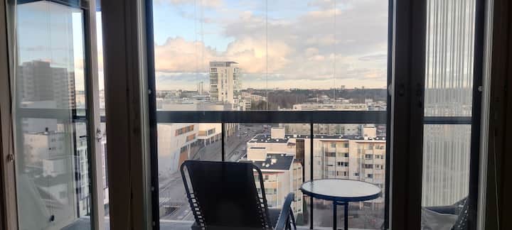 Yksiö Upein Näkymin  Iso Omenan Läheltä - 에스푸