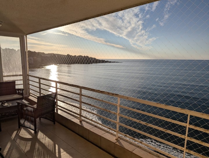 Arriendo Hermoso Depto Frente Al Mar En Puchuncavi - Quintero