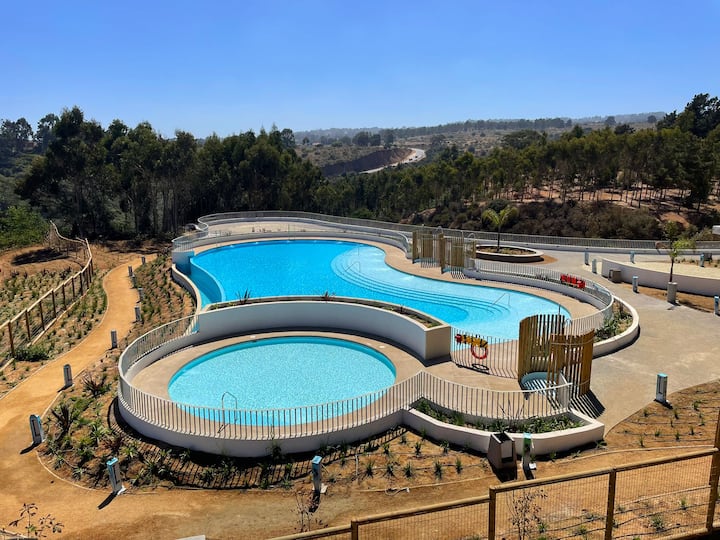 Hermoso Depto. En Costa Algarrobo. 6p - Algarrobo