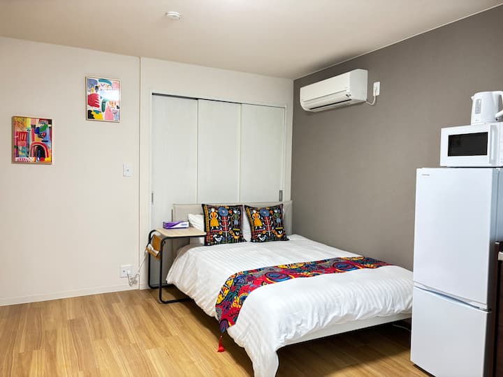 下谷202‐jr山手線鶯谷駅徒歩5分、上野駅徒歩9分、新幹線交通便利、都心貸切1r - Ueno