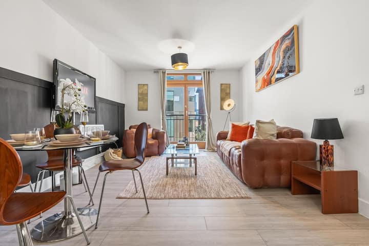 Premium 2 Br - Fee Parking Canalside Mailbox Apt - Birmingham