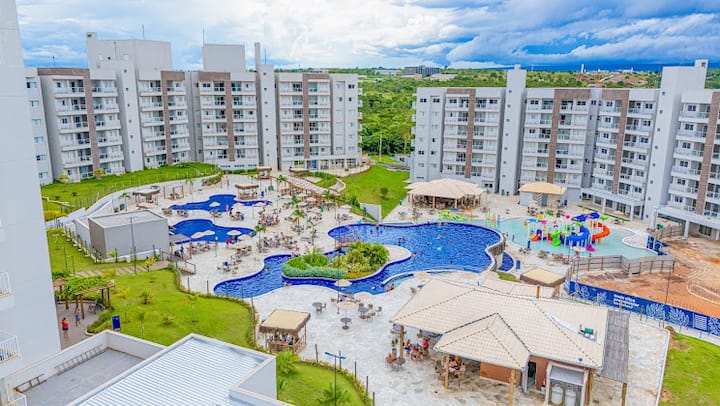 Apartamento Situado No Lagoa Eco Towers - Caldas Novas