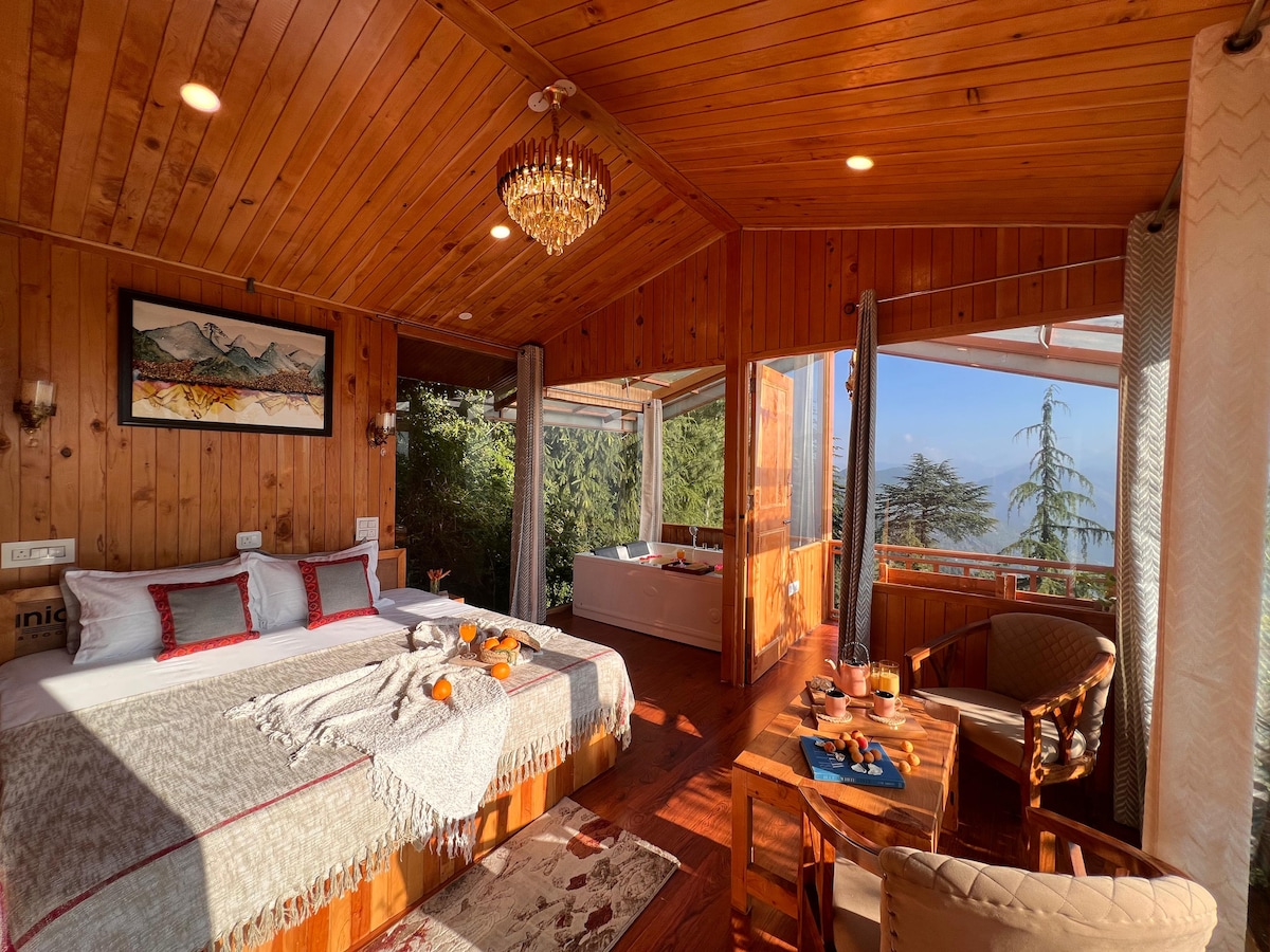 Glassy Jacuzzi Treehouse | TANDI | WI-FI | TREK 200 - Casas en el árbol ...