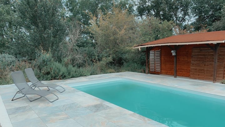 Gîte Avec Piscine Dans Domaine De 14 Ha - Lot-et-Garonne