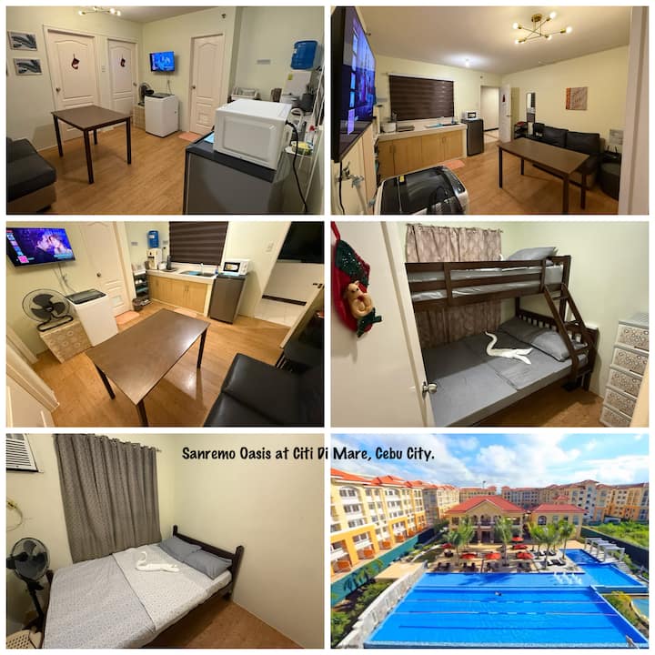 2 Bedroom Sanremo Oasis At Citi Di Mare, Cebu City - Talisay