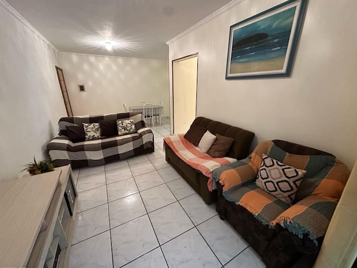 Exc. Localização, V. Tupi, Quadra Da Praia.
Amplo - Praia Grande