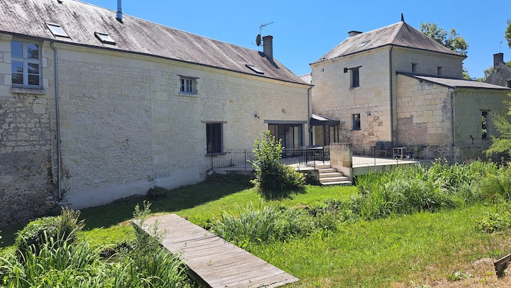 Le Moulin De Touvois 15p Bourgueil Piscine - Avoine