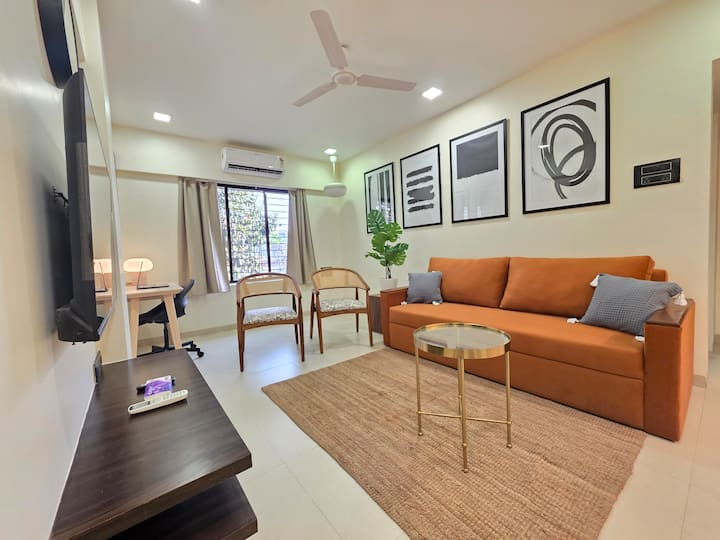 City Centre 2bhk | Near Airport | Lite Stays - Mumbai