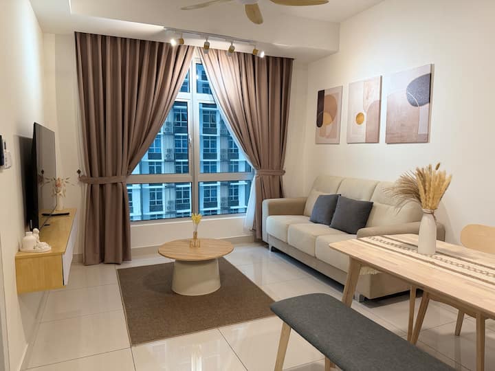 [New] 2br1b Muji Minimalist @ Kajang [4 Pax] - Semenyih
