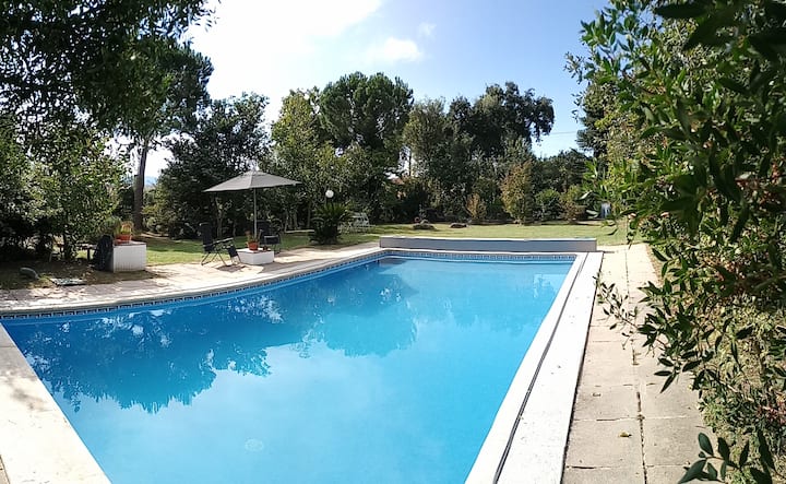 Casa Con Piscina Y Jardín Enorme Junto Al Montseny - Breda