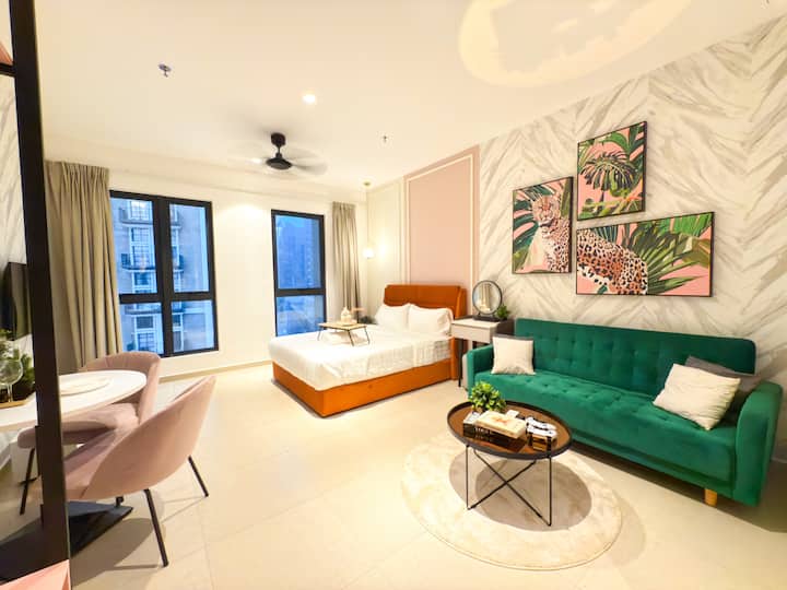 Paxtonz Pj | Hextar Mall Soho【2pax】5km To 1u Ttdi - Petaling Jaya