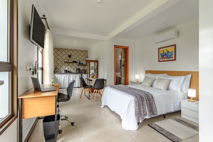 Loft Novo à 350m Das Dunas Do Siriú Em Garopaba - Garopaba