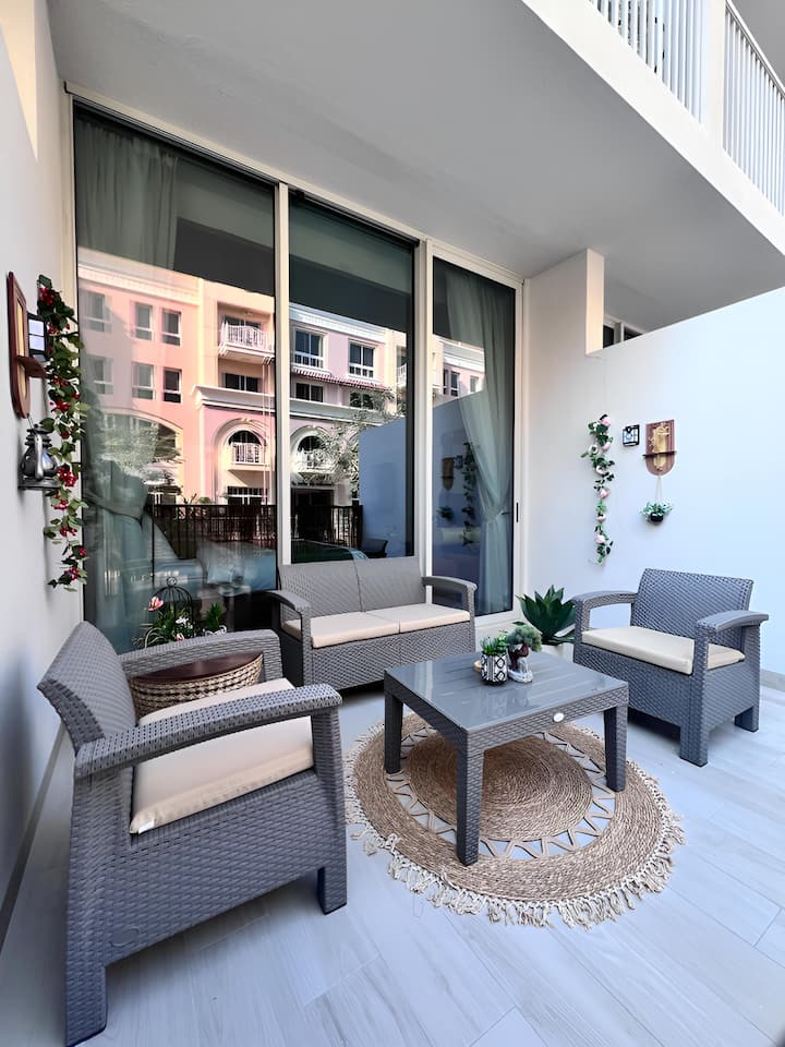 New Spacious Jvc Studio|private Patio | Pool | Gym - Dubai