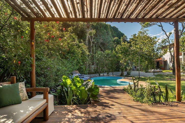 Villa Mangaba, Chalé 02 - A Poucos Metros Da Praia - Trancoso