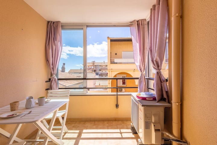 Charmant Appartement Au Cœur De Valras - Valras-Plage