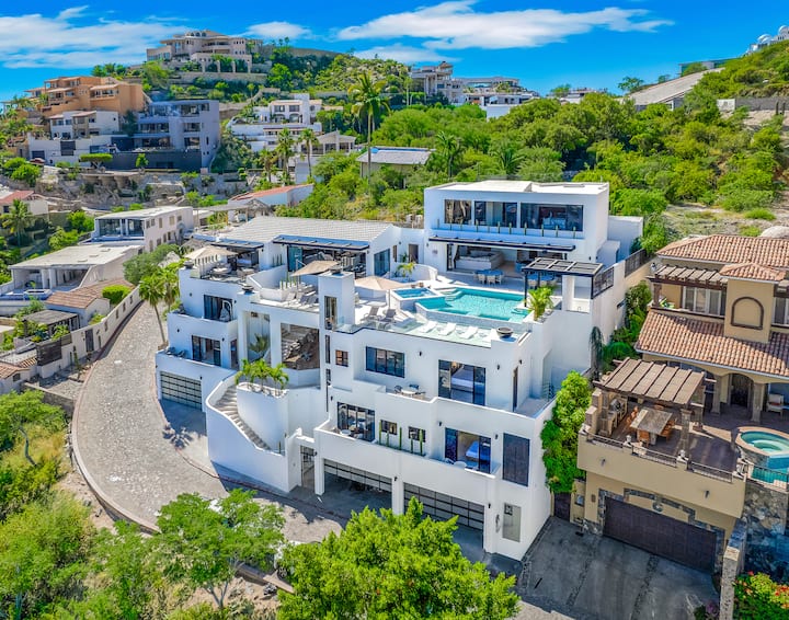 Luxury 8br|celebration Room• Panoramic Ocean Views - Cabo San Lucas