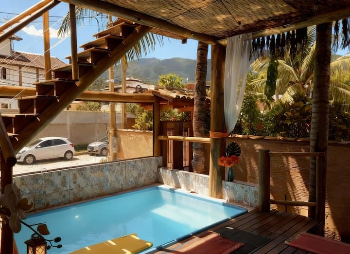 Suíte Lounge Cozinha E Cooktop Ao Lado Da Piscina - Ilhabela