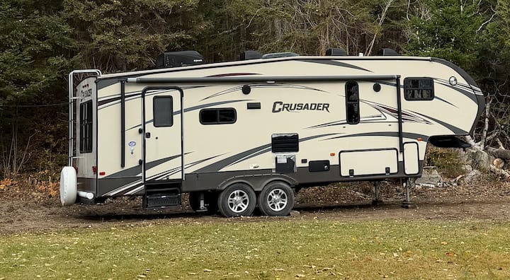 Roulotte à Louer, Port-au-saumon, Charlevoix, Qc - La Malbaie