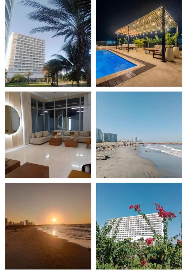 Luxury Suite With Spectacular View  Resort - Cartagena