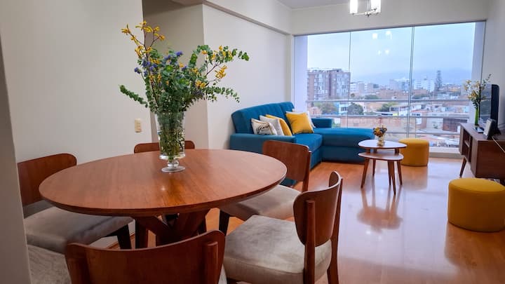 Near Miraflores & Barranco, Fast Wifi, Security - Lima