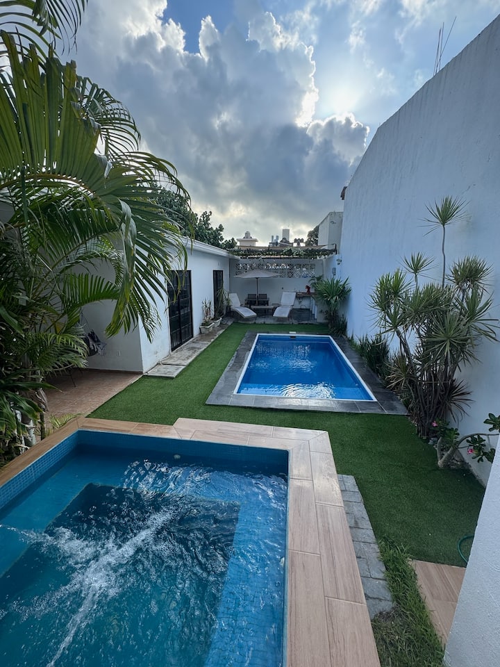 Casa Privada Con Alberca Y Jacuzzi 3 Habs - Tampico, Mexico