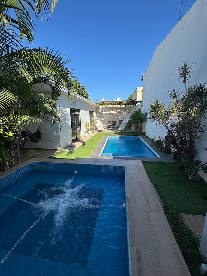 Casa Privada Con Alberca Y Jacuzzi 2 Habs - Tampico