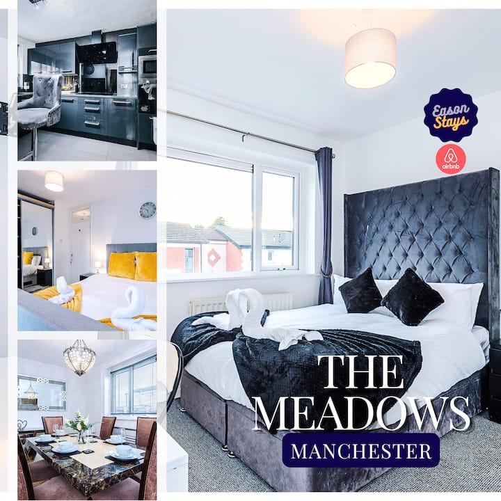 Spacious Stay | Middleton Manchester + City Access - Oldham