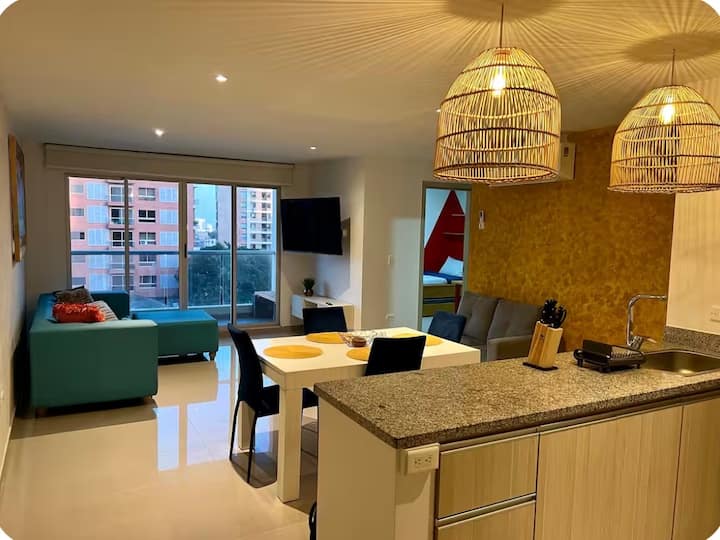 Cozy Work Space In The North With River View - Barranquilla