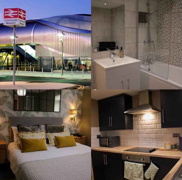 Cosy Central 1br • Free Parking • 2 Min To Station - Newport