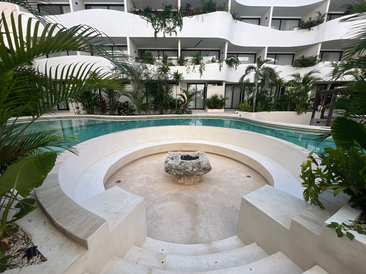 2-bedroom penthouse, gym, movie theater and private Jacuzzi in Tulum ...