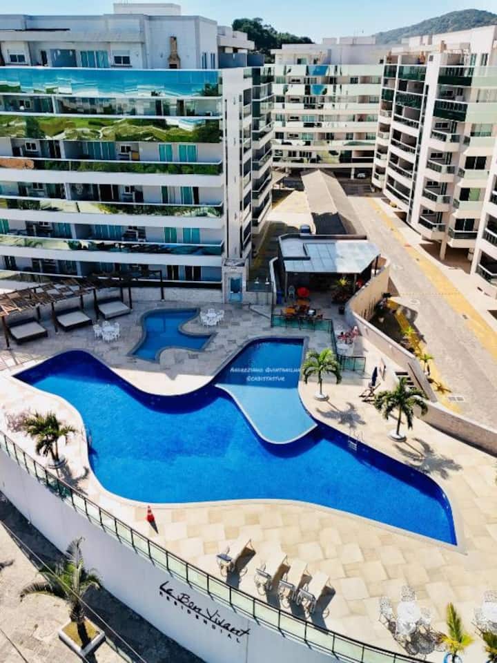 Refúgio Ao Mar (Cond. Le Bon Vivant Residence) - Arraial do Cabo