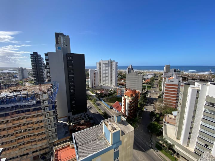 Lindo E Aconchegante Apartamento Com Vista Mar. - Torres