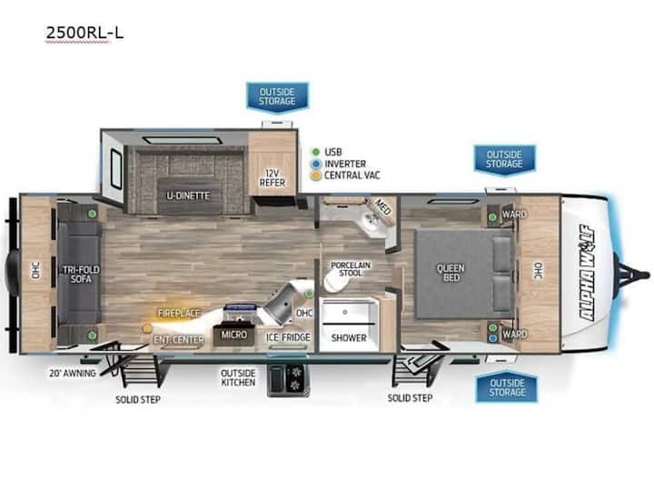 Cozy 25’ Rv Retreat - North Port, FL