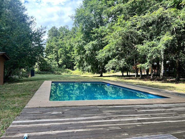 Hermosa Casa Para 12 En Parcela Con Piscina Y Wifi - Los Ríos