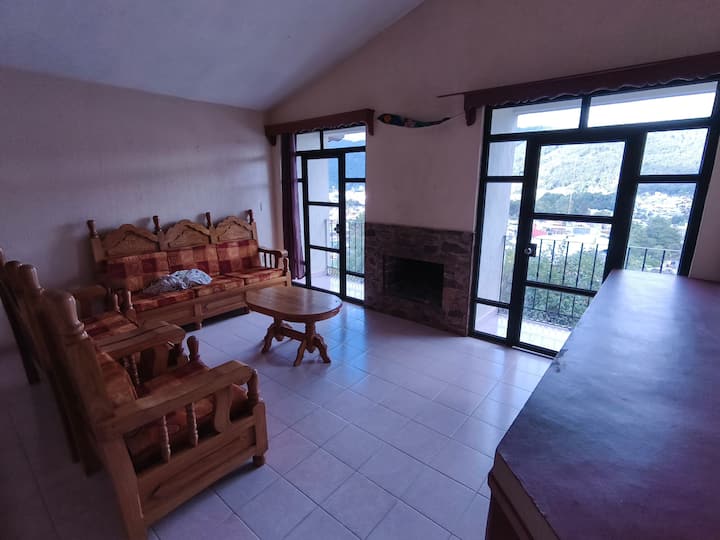 Departamento Cálido Con Linda Vista - San Cristóbal de las Casas