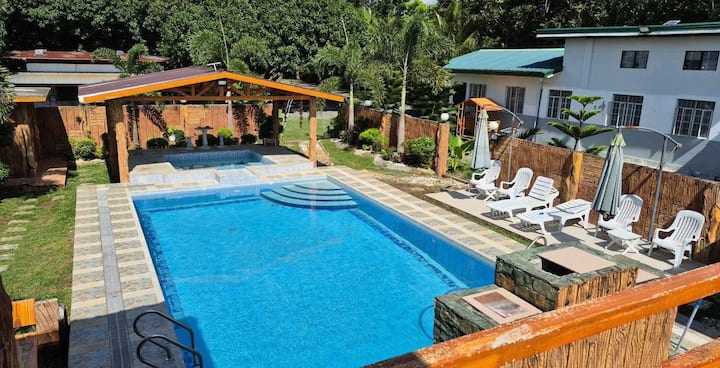 Private Farm Resort Escape | Pool & Pavilion - Batangas