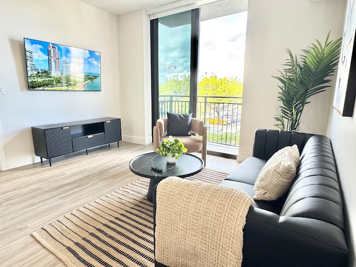 Luxury New & Design 2bed/2bath In Miami - Gym - Miami
