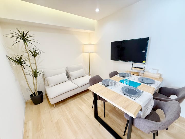 駅近1分/2ベッドルーム/最大4人/四天王寺/梅田・天王寺へ乗換なし/アクセス便利/701 - Japan