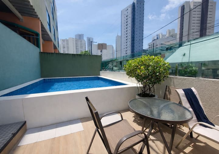 Belíssimo Flat Em Boa Viagem Recife - Boa Viagem