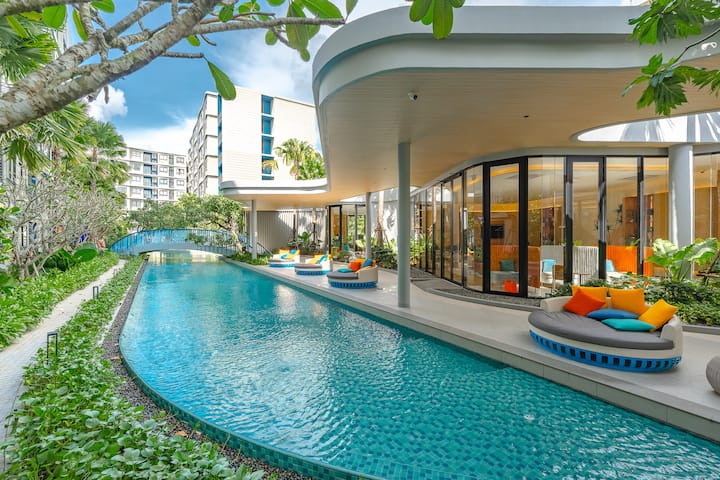 *Cozy Ground Floor Retreat At Dcondo Reef C213 - Changwat Phuket